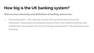 Banking structure of india and united kingdom(1) | PDF