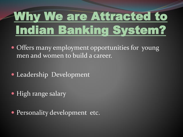 indian Banking system | PPT
