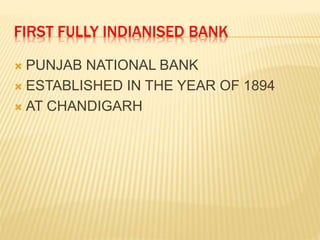 BANKING SYSTEM IN INDIA | PPTX | Business Banking & Finance | Business