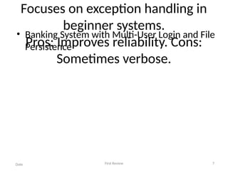 Banking_System_Project_using java language ppt.x | PPTX