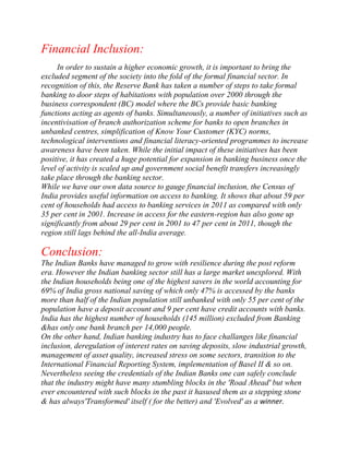 Banking system in india | DOCX