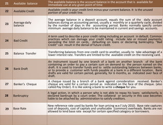 Banking terminology | PPTX