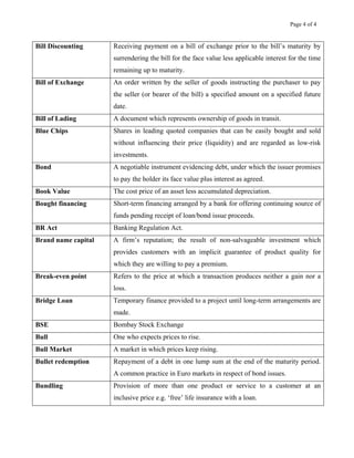 Banking terminology abbrevations | PDF