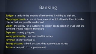 Banking Terms | PDF | Consumer Banking | Personal Finance