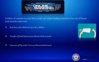 MEEZAN BANK PRESENTATION | PPTX