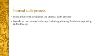 Bank Internal Audit | PPTX