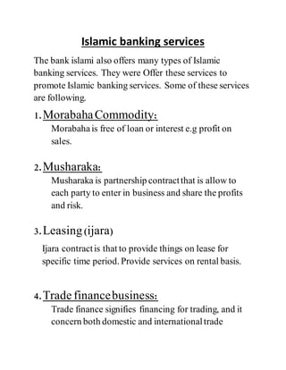 Bank islami final project | PDF