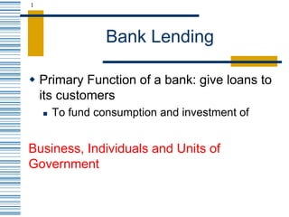 Bank Lending.pptx