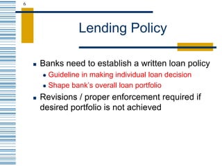 Bank Lending.pptx