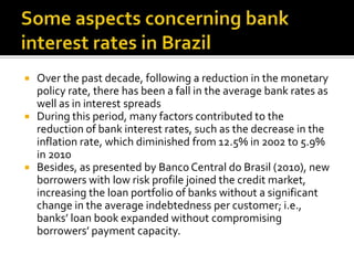Bank lending policy in brazil | PPT