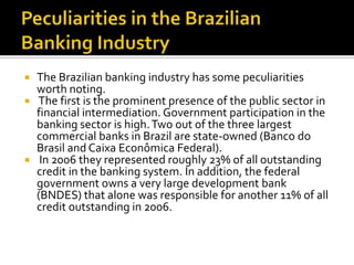 Bank lending policy in brazil | PPT