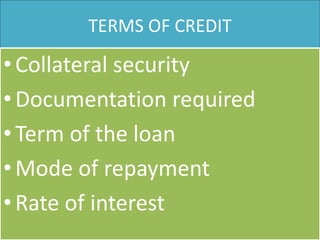 Bank loan activities ppt. | PPTX | Agriculture | Industries