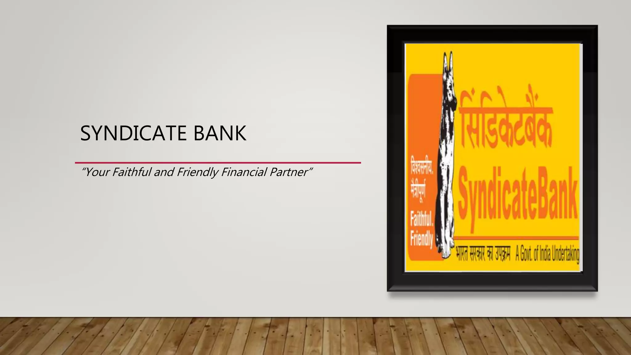 Bank logo and slogan | PPTX