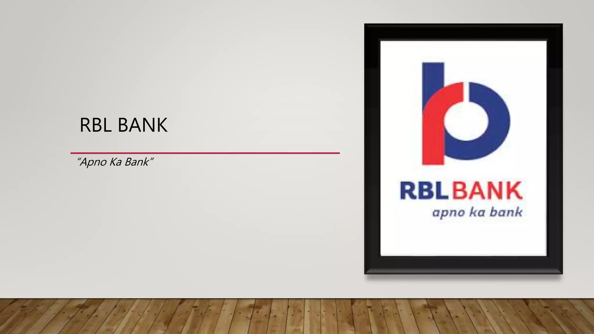 Bank logo and slogan | PPTX