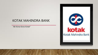 Bank logo and slogan | PPTX
