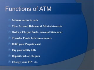 Bank management ppt | PPTX