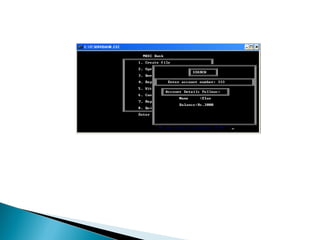 Bank management system with java | PPT