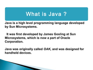 Bank management system with java | PPT