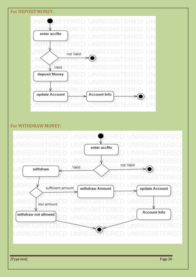 Bank management system | DOCX | Operating Systems | Computer Software ...