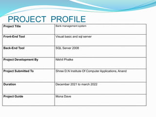 Bank management system PPT.pptx