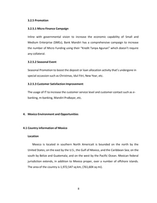 Bank Mandiri Entry Strategy | PDF