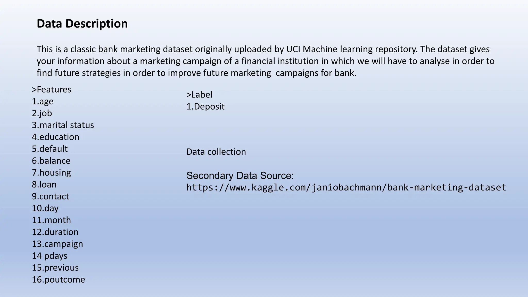 Bank Marketing Analysis: Data Analysis Project | PPTX