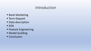 Bank Marketing Analysis: Data Analysis Project | PPTX