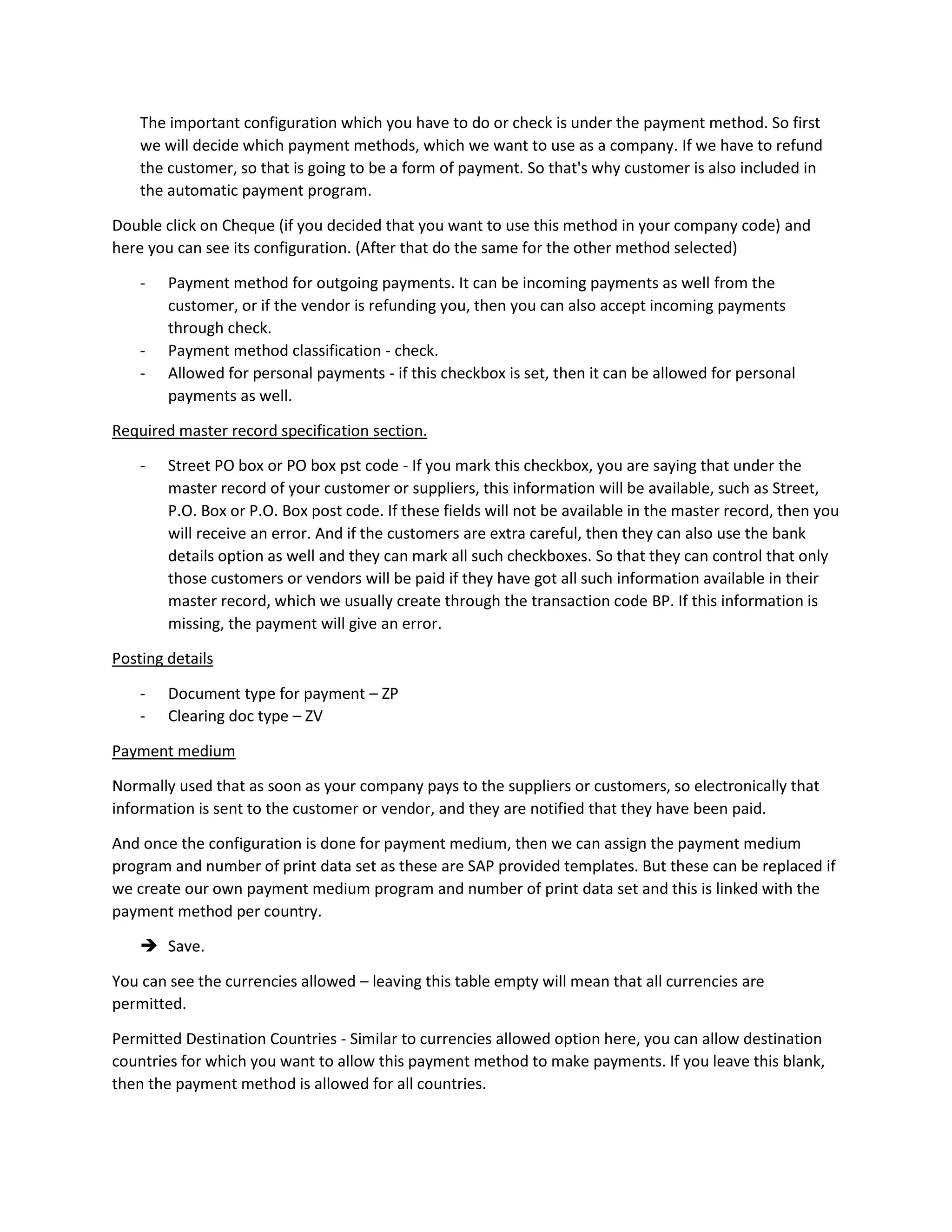 Bank Master Data, House bank, APP and DMEE.docx | Credit Cards ...