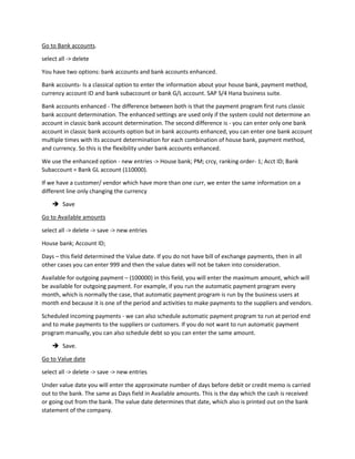 Bank Master Data, House bank, APP and DMEE.docx