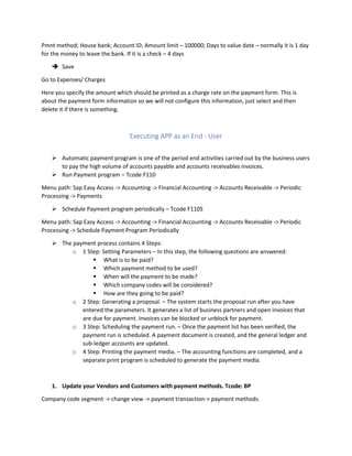 Bank Master Data, House bank, APP and DMEE.docx