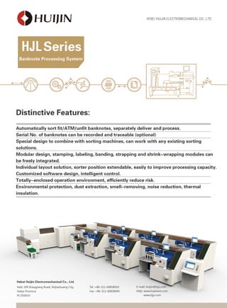Banknote processing system | PDF