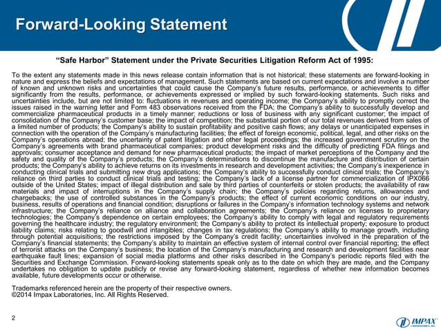 Bank of america merrill lynch 2014 health care conference | PPT