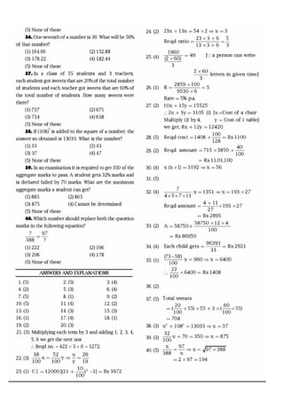 Bank of baroda clerical exam sample question paper 2 | PDF