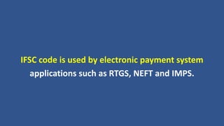 Bank of baroda ifsc code | PPT