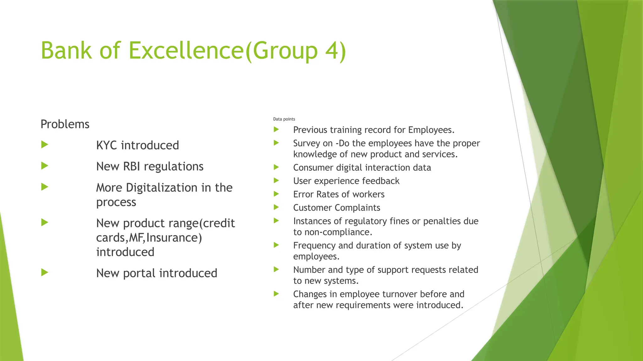 Bank of Excellence(Group 4).pptx......... | PPT