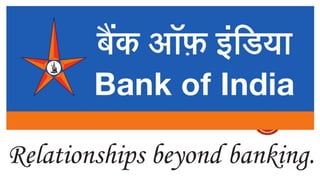 Bank of india | PPTX