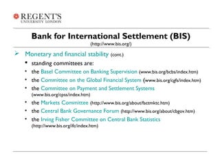 Bank of International Settlement | PPT