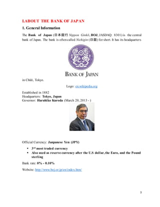 Bank Of Japan | DOCX