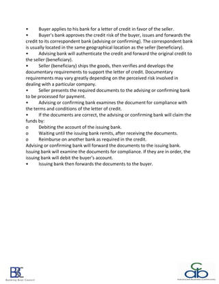 Bank operations | PDF