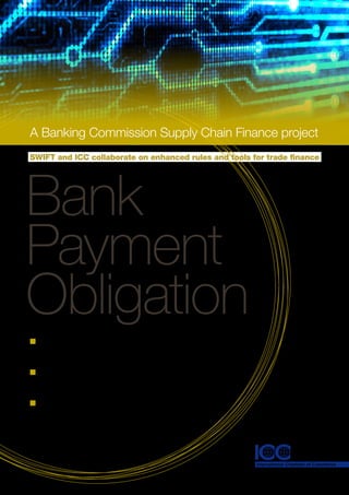 Bank payment obligation (BPO) brochure from ICC | PDF