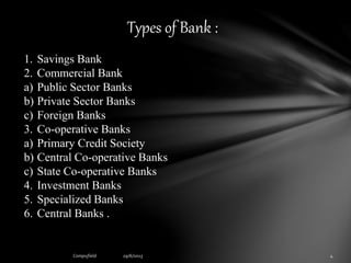 Bank presentation . | PPT