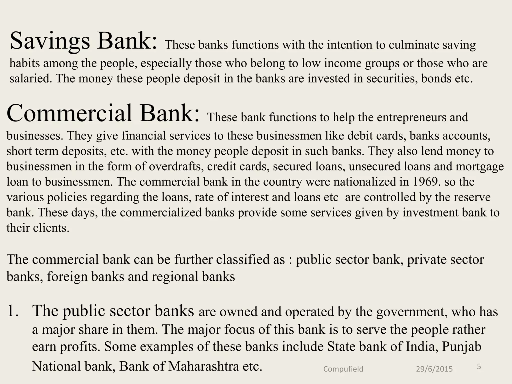 Bank presentation | PPTX