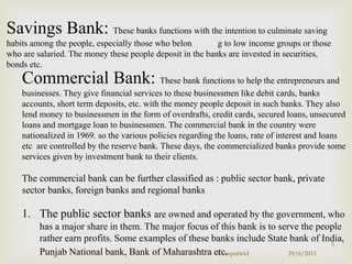 Bank presentation . | PPTX