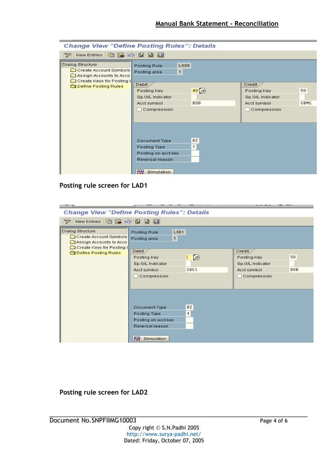 SAP Bank reco | PDF | Business | Business and Finance