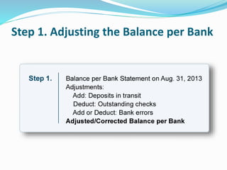Introduction to Bank Reconciliation | PPTX