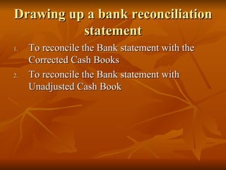 Bank reconciliation | PPS