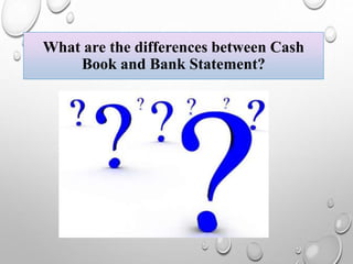 Bank reconciliation | PPTX