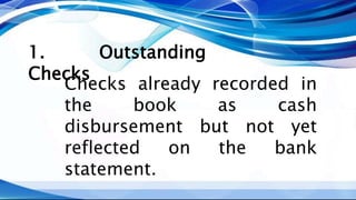 Bank reconciliation | PPTX