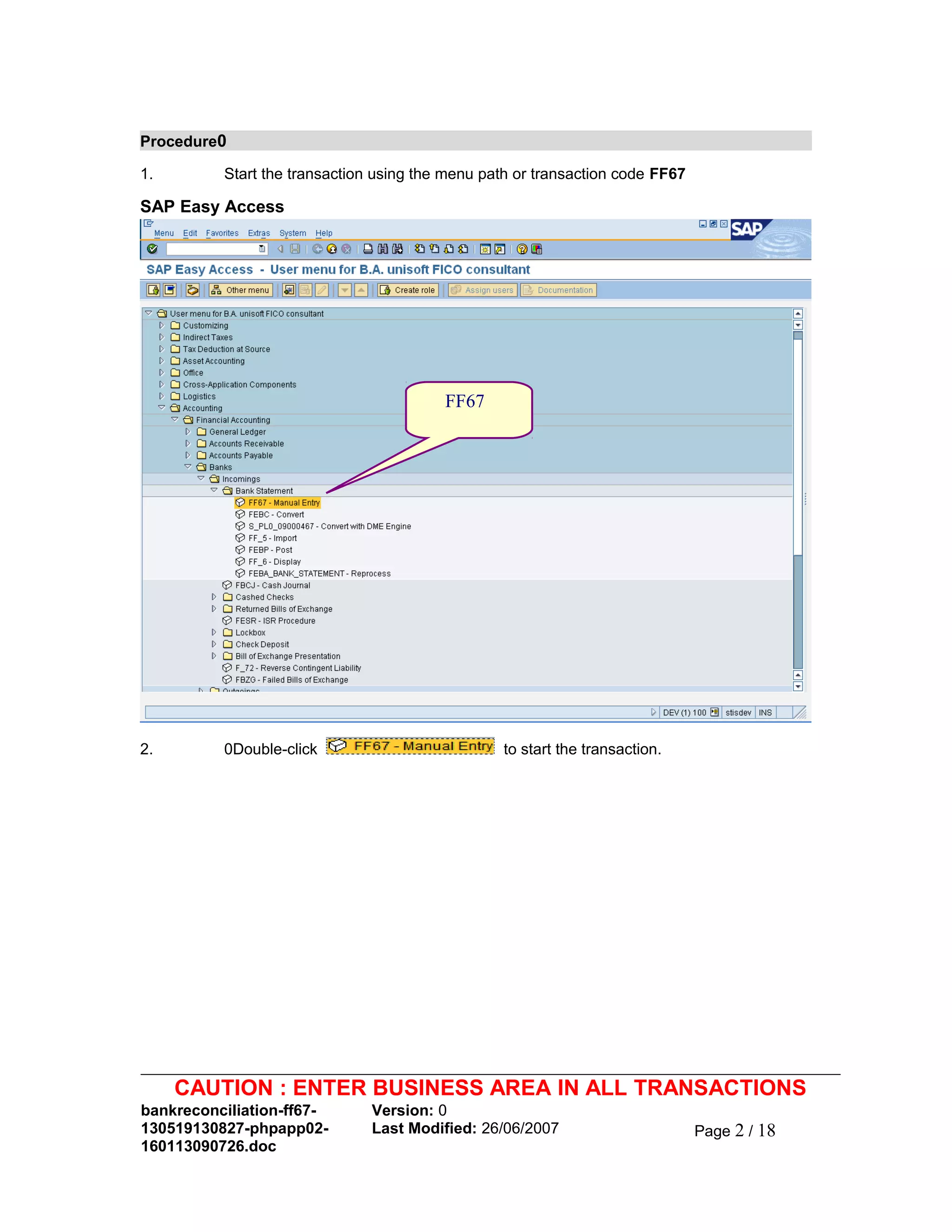 Bankreconciliation ff67-130519130827-phpapp02 | DOC