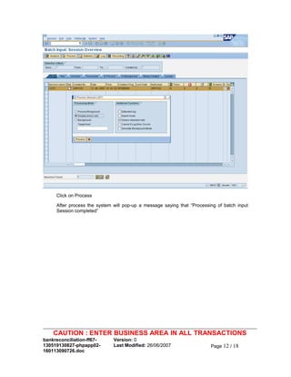Bankreconciliation ff67-130519130827-phpapp02 | PDF
